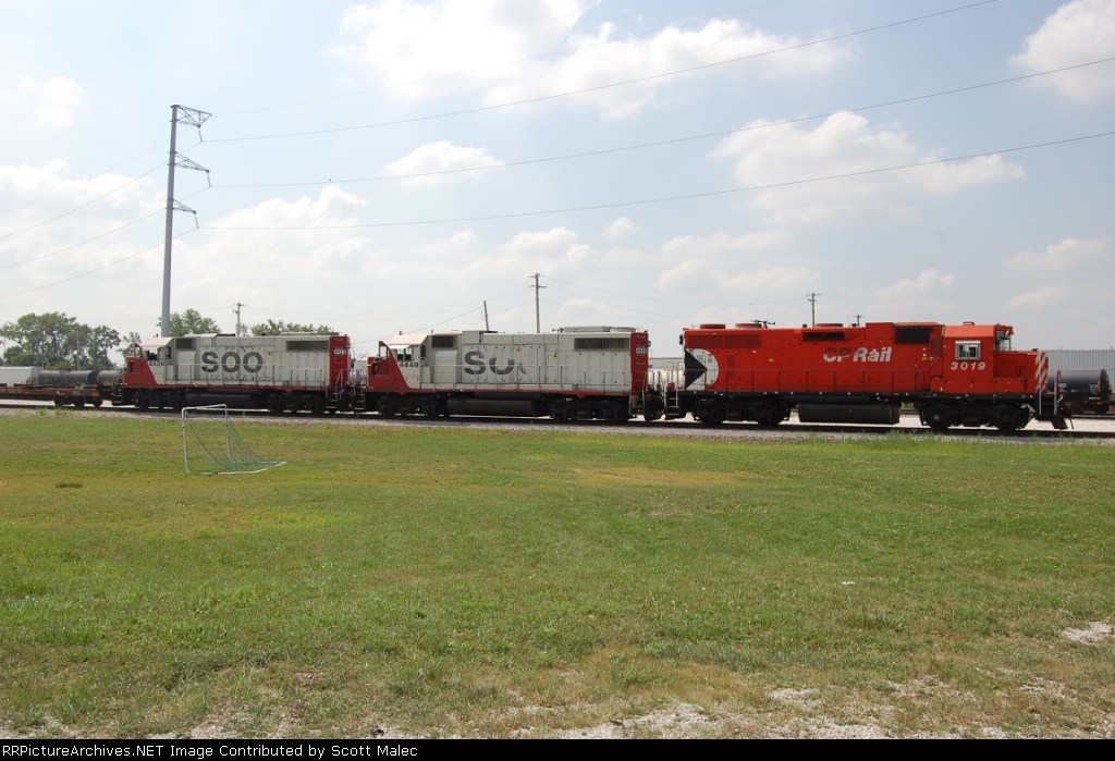 CP 3019, SOO 4448 & 4428